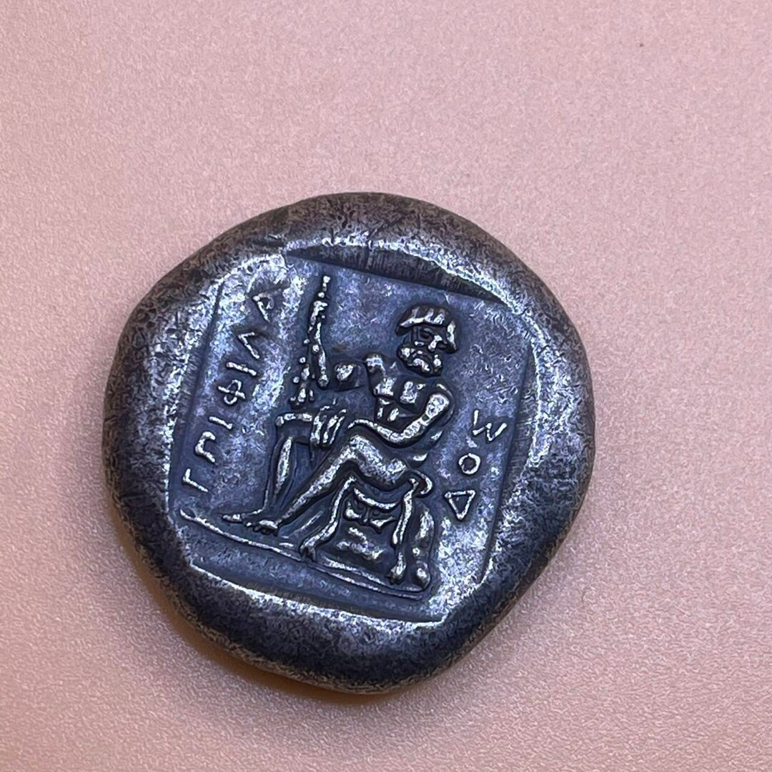 Ancient Roman Bronze Tetradrachm Coin - Etsy