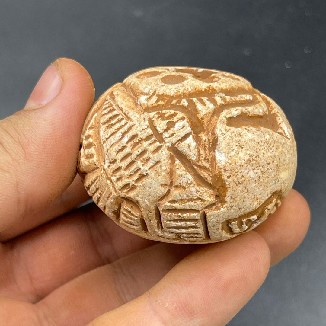 Wonderful Ancient Sumerian Civilization Near Eastern Stone Ball Big ...