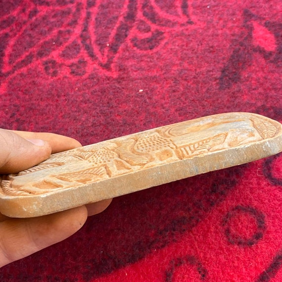 Unique Ancient Near Eastern Sumerian stone human wing… - Gem