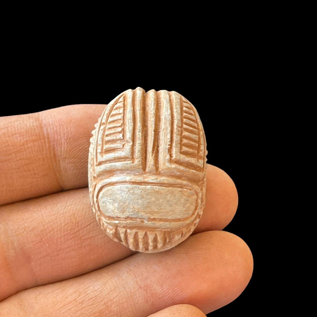 Ancient Near Eastern Stone Scorpion Engraved Bead Amulet - Etsy
