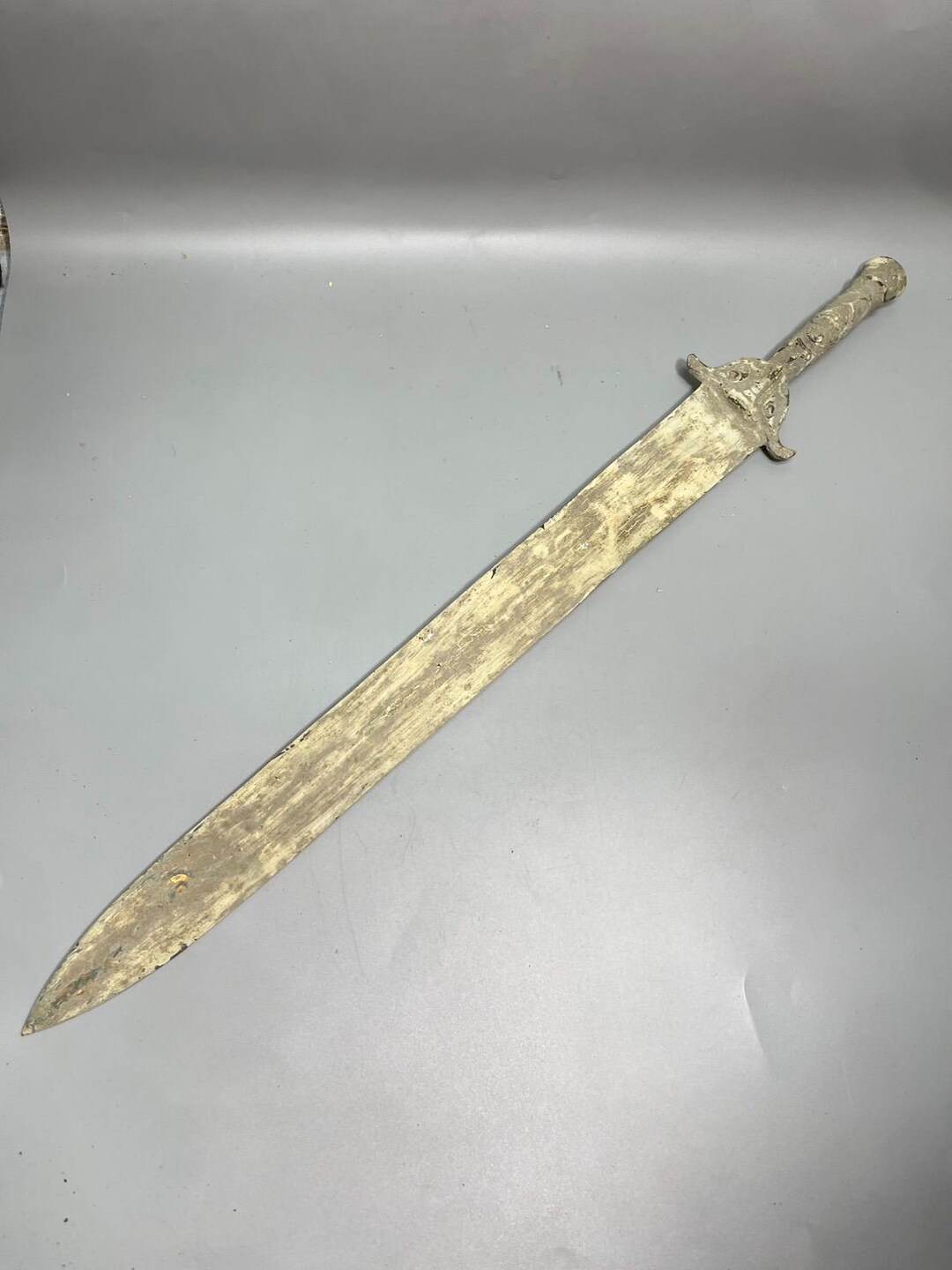 Ancient Roman Bronze Sword: Collectible Patina Artifact - Etsy