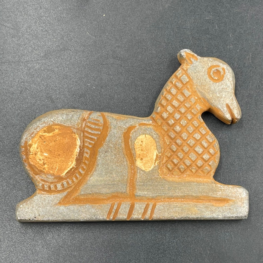 Immaculate Ancient Jiroft Civilization Cholorite Stone Figure of a ...