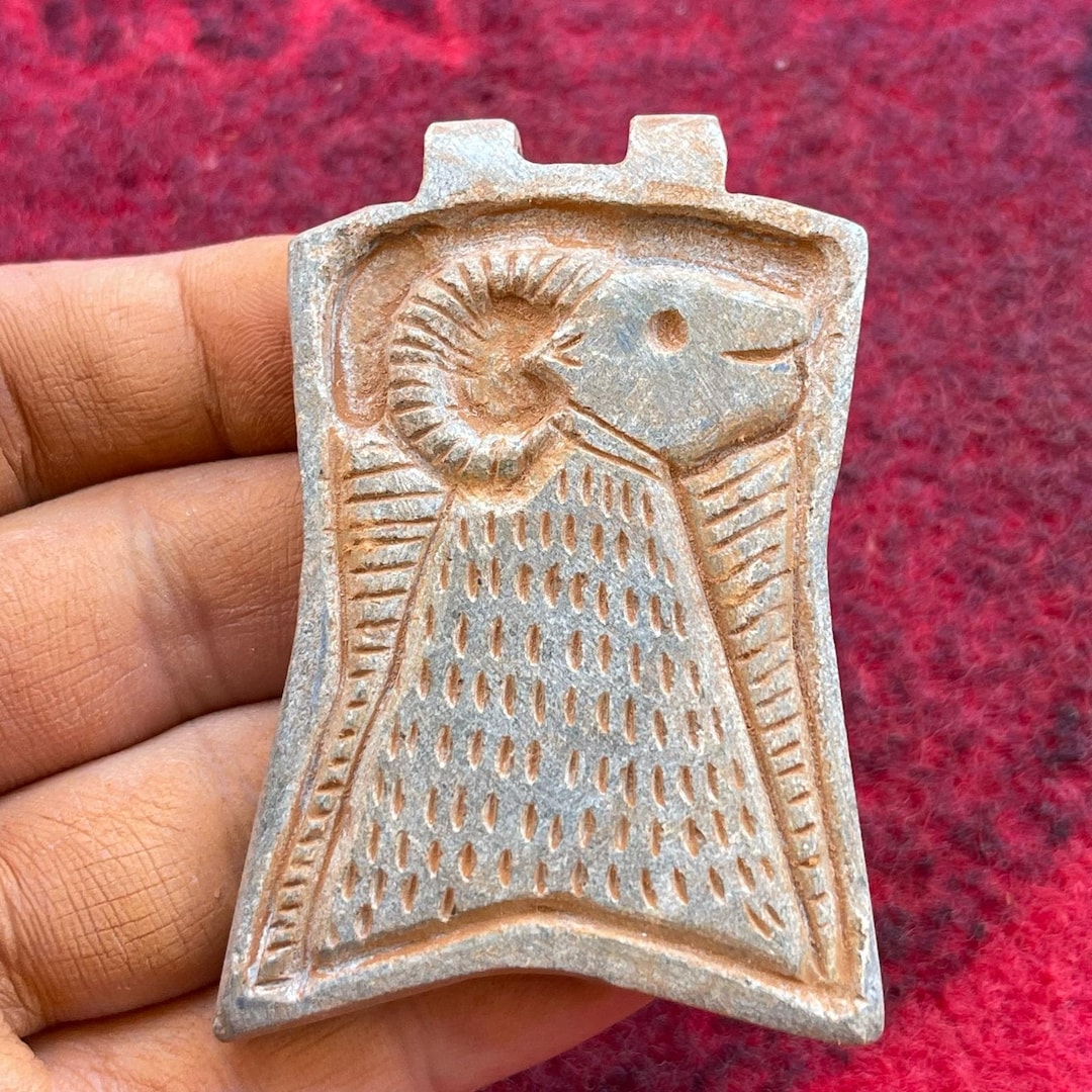 Ancient Stone Animal Intaglio Antique Carved Pendant Tile - Etsy