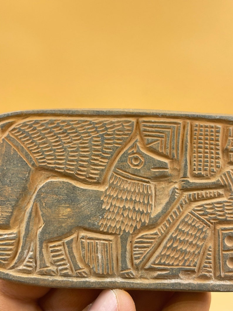 Unique Ancient Near Easternsassanian Old Stone Carving - Etsy