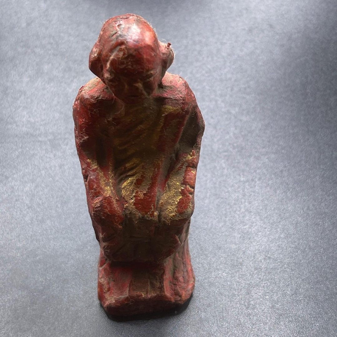 200BC Extremely Rare Ancient Near Eastern Terracotta Painted Human ...