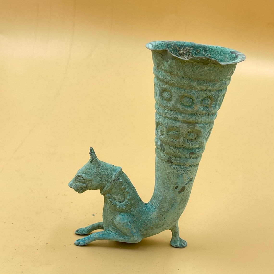 500BCE Extremely Rare Ancient Persian Bronze Vessel Rhyton in - Etsy