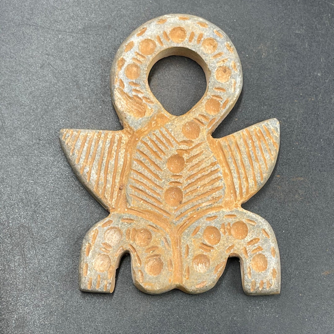 Rare Ancient Jiroft Civilization Cholorite Stone Figure of Mythical ...