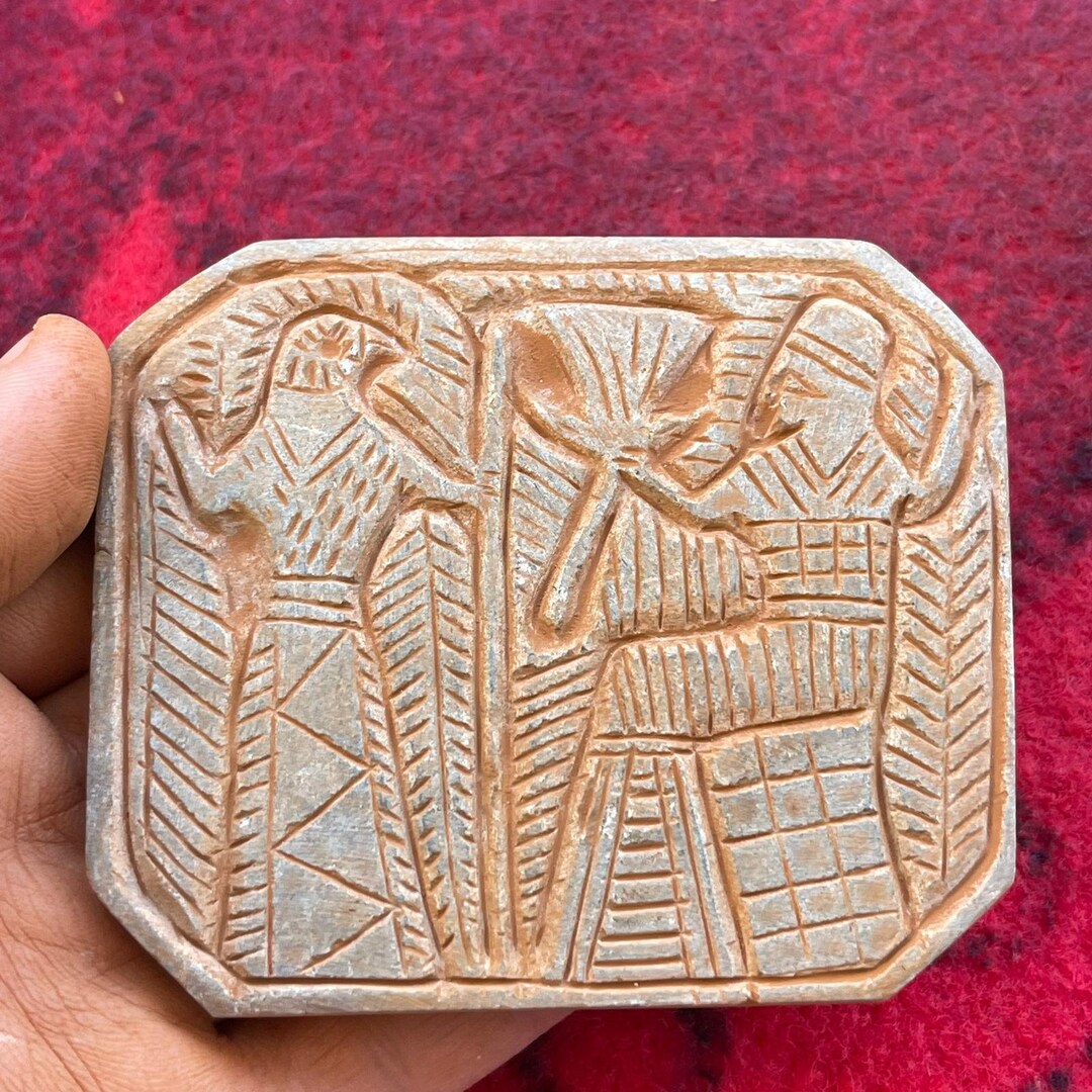 UNIQUE Ancient Middle Eastern Old Stone Kings Carving Tile Tablet - Etsy