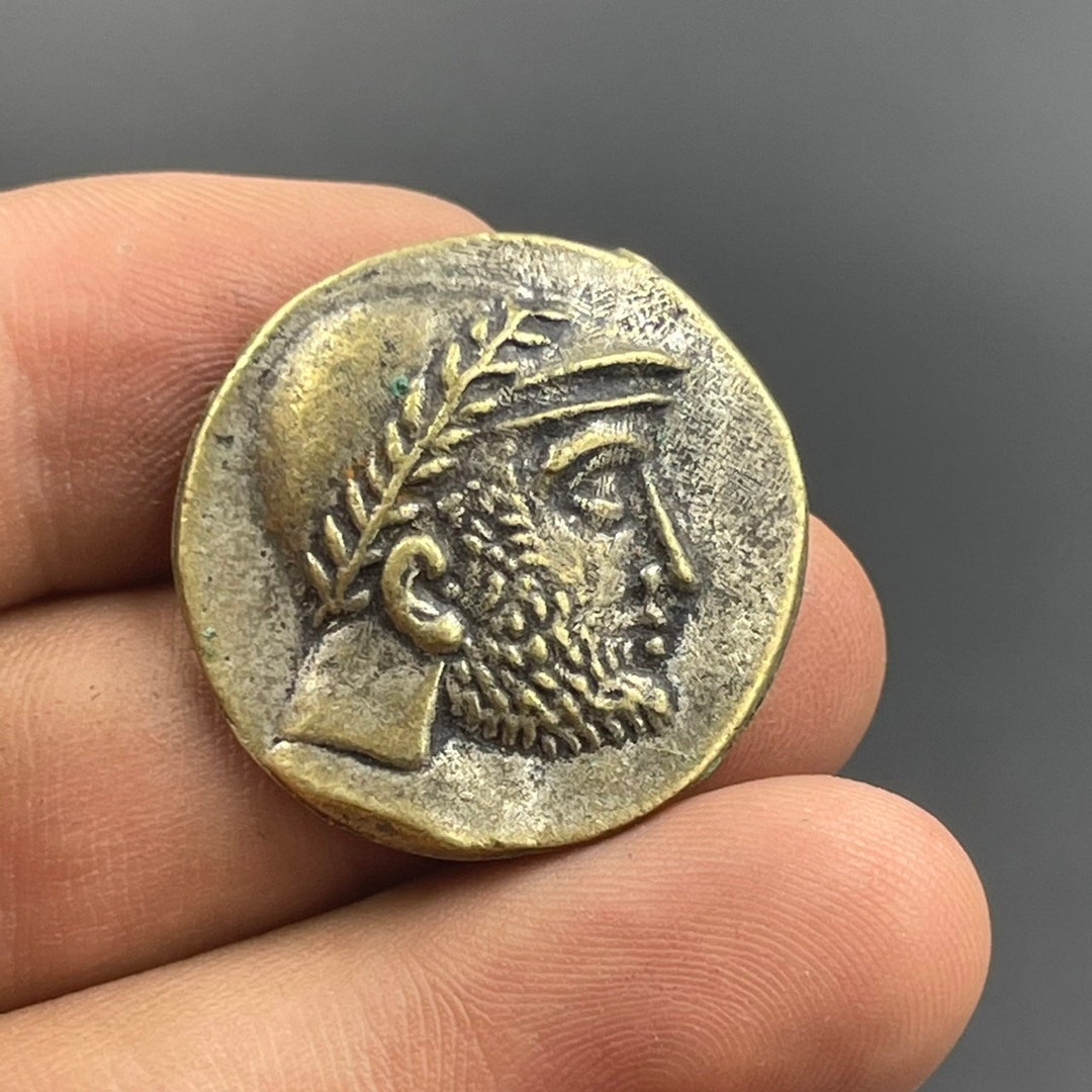 BC 4th Century Roman Greek Empire Antique Solid Bronze Wonderful Old ...