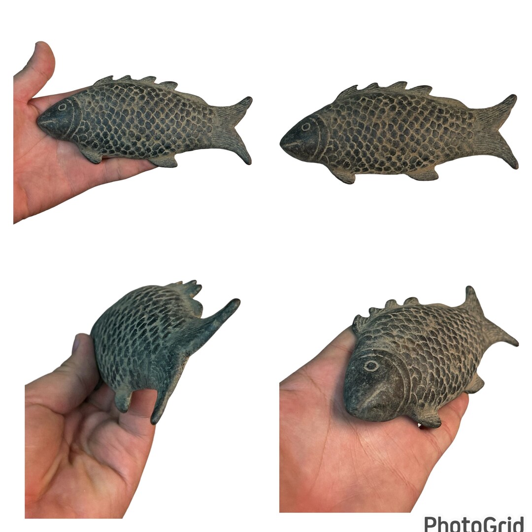 Wonderful Ancient Roman Bronze Fish Ornament Figure - Etsy