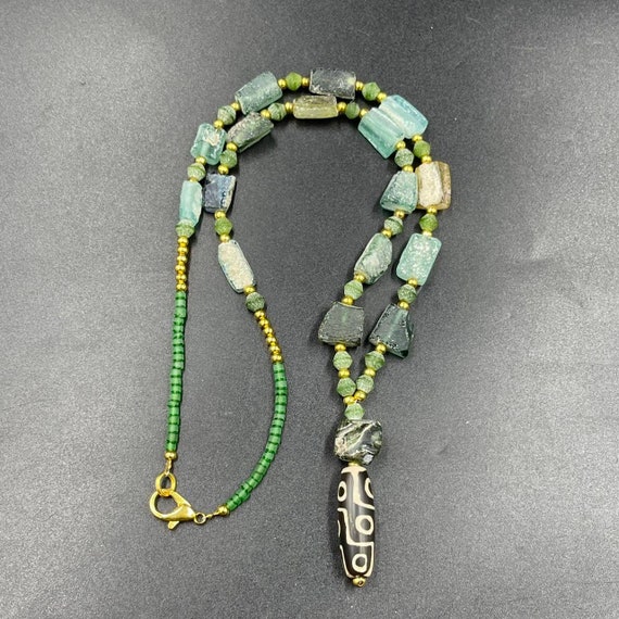 Afghanistan Antique Ancient Roman Glass Rare Beads an… - Gem