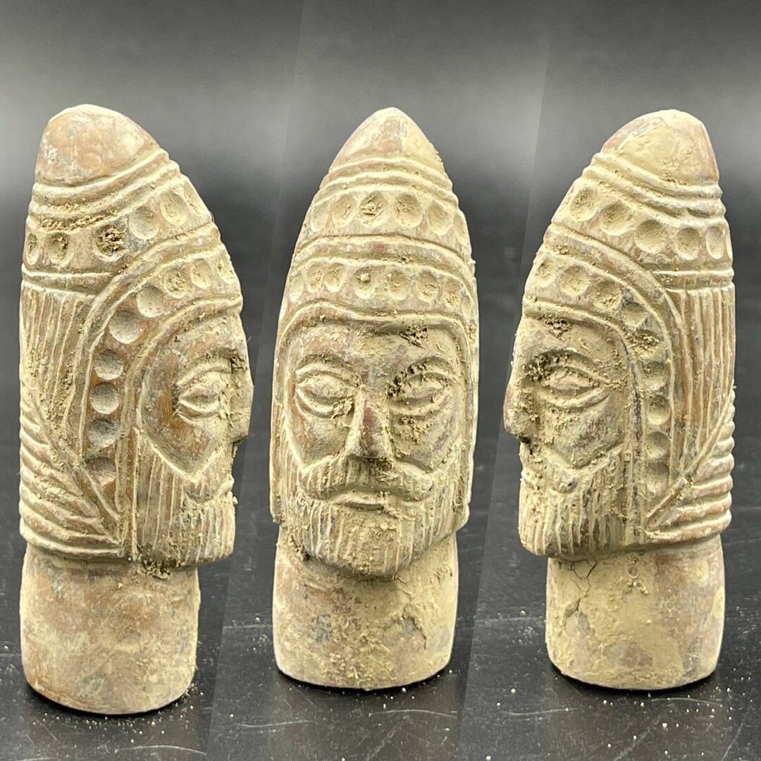 Very Unique Ancient Sassanian Near Eastern Old Jasper Stone Carved in ...