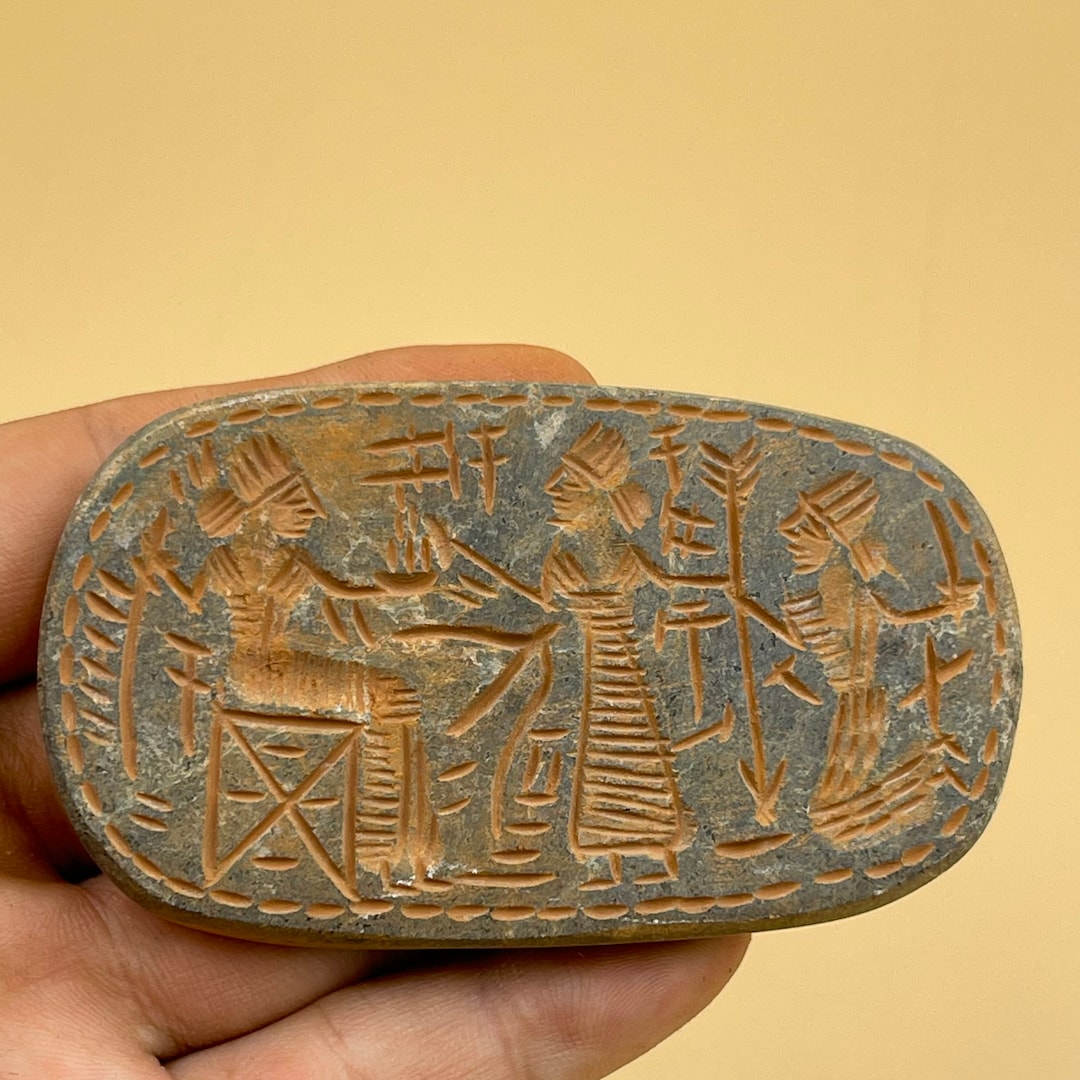 Immaculate Ancient Near Eastern Antique Stone Sumerian Mesopotamia ...
