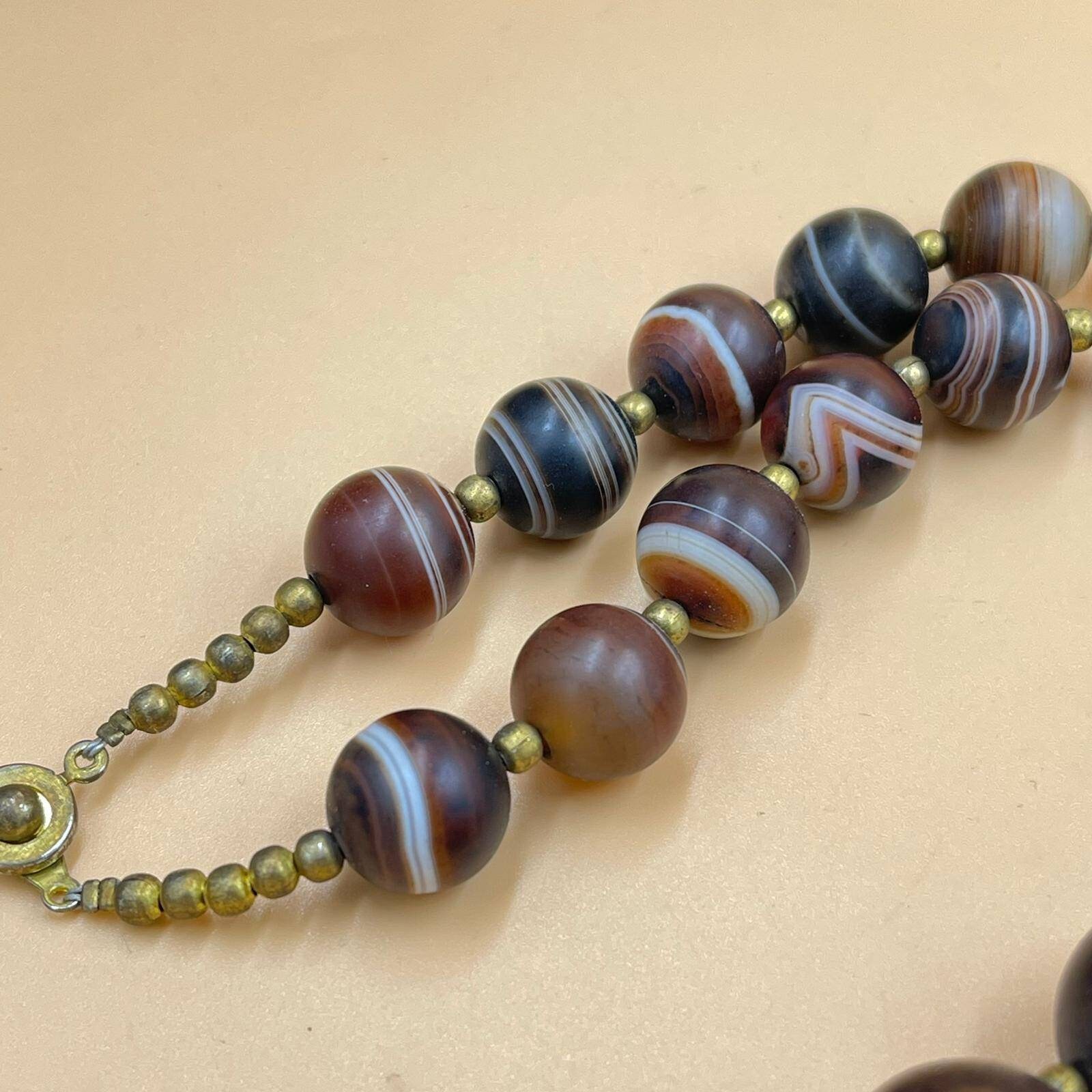 Authentic Antique Old Suleimani Haqiq Stone Ancient Eye Banded - Etsy UK