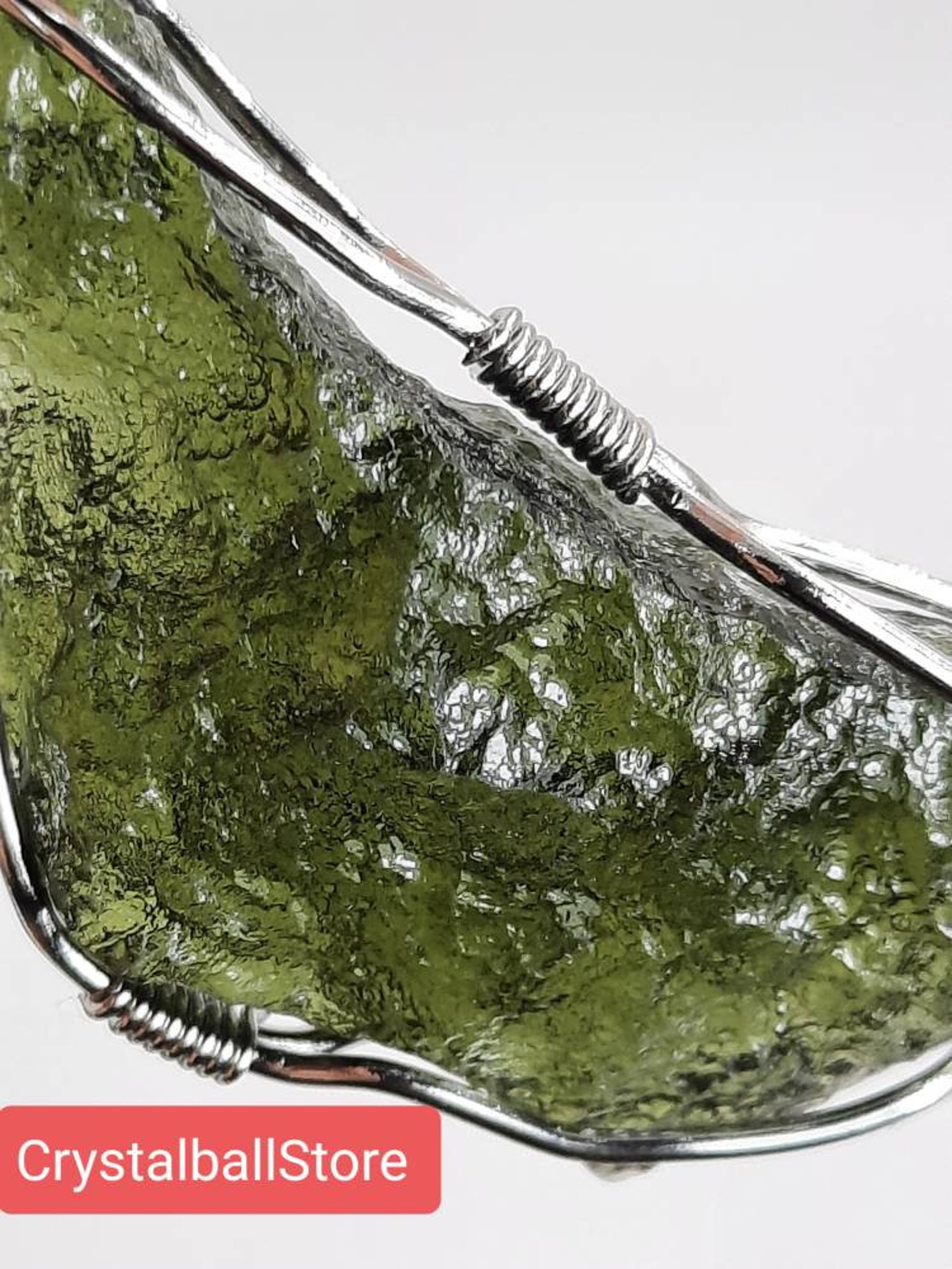 100% Natural Moldavite/ genuine Moldavite tektite big Piece | Etsy