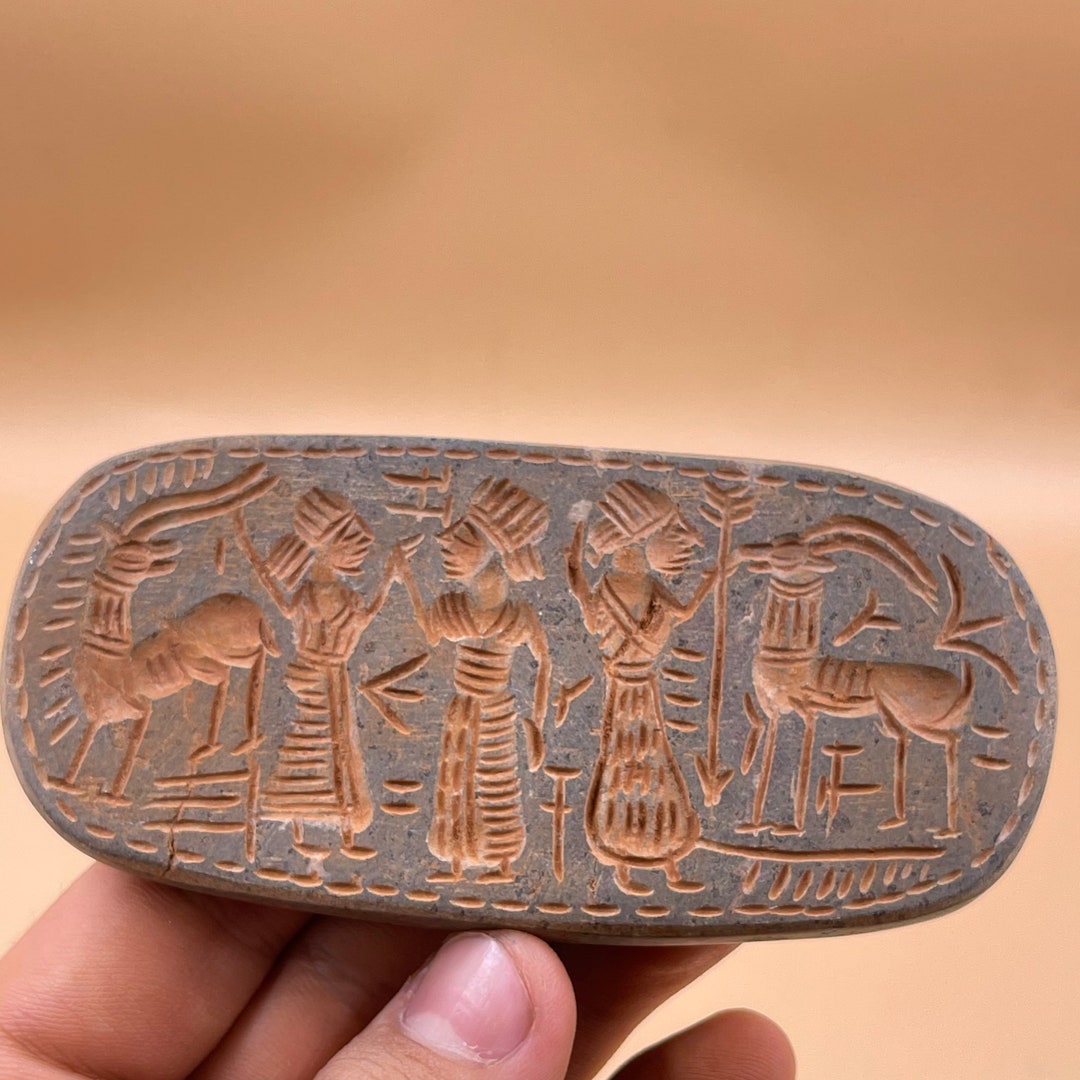 Ancient Near Eastern Antique Stone Sumerian Mesopotamia Civilization ...