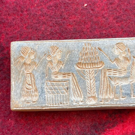 Unique Ancient Near Eastern Sumerian stone Kings Gath… - Gem