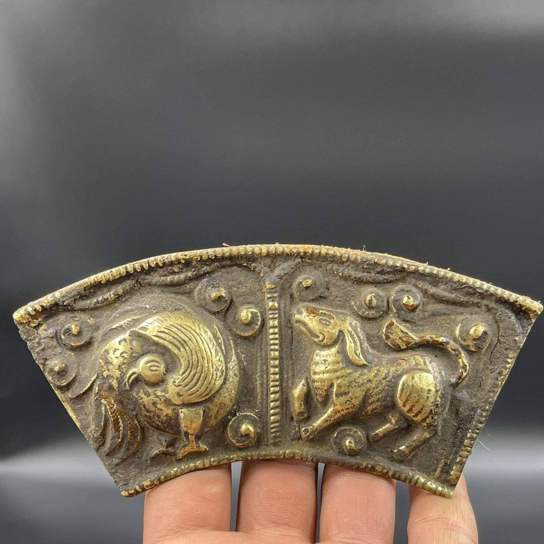 Extremely Rare Ancient Near Eastern Hand Beaten Old Bronze Goat and ...