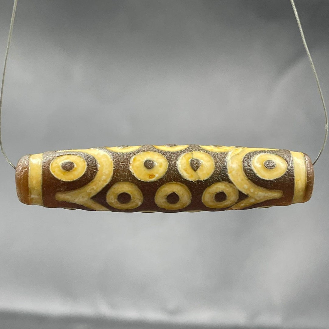 Unique Ancient Indo Tibetan Himalayan 19 Eyes Rare Patterns Powerful ...