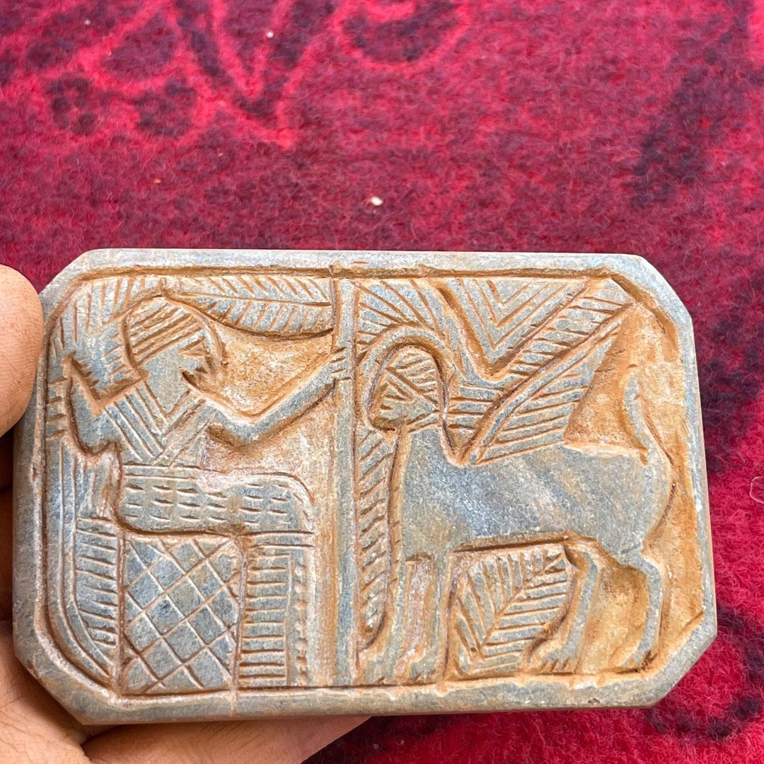 Unique Ancient Near Eastern Sumerian Stone Engraving Tile Tablet - Etsy