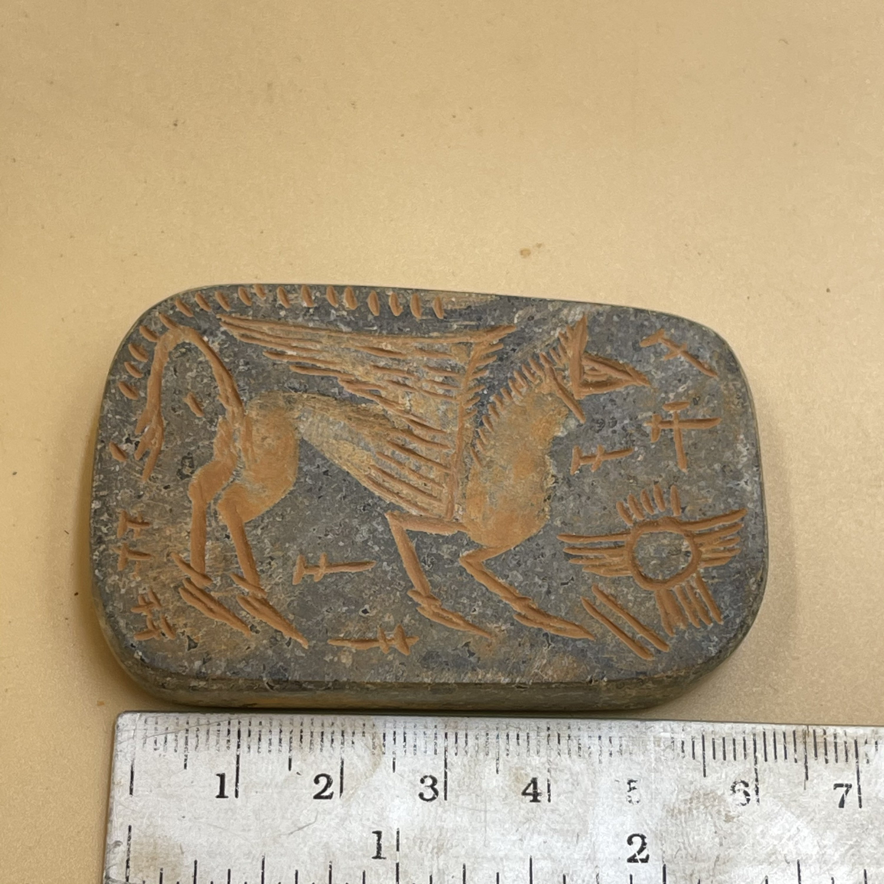 Historic Ancient Near Eastern Stone Mythical Beast Engravings Tablet - Etsy