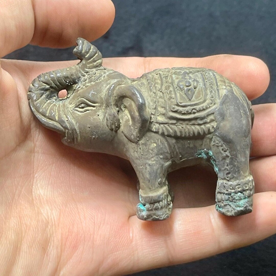 Ancient Greek Bronze Elephant Statue: Rare Antiquity - Etsy