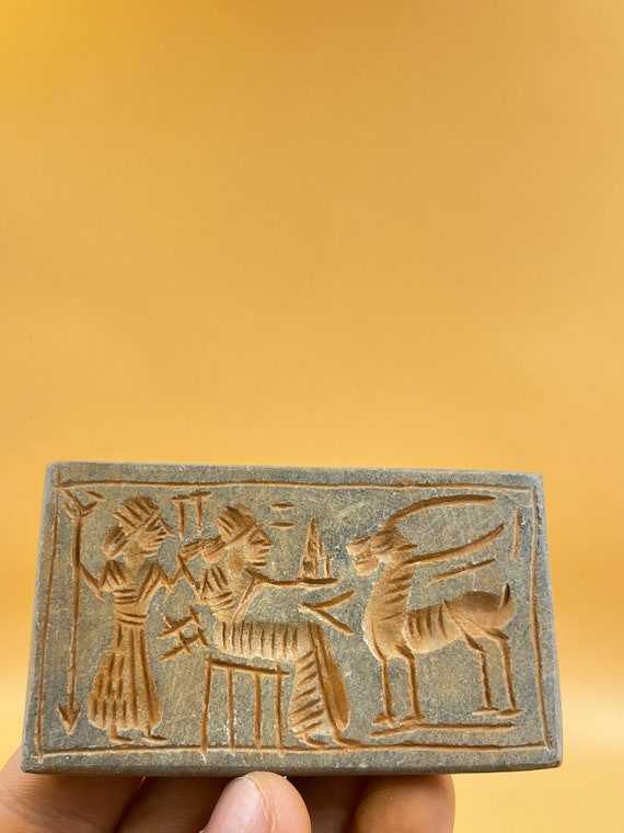 Unique Ancient Near Eastern,Sassanian old stone warri… - Gem