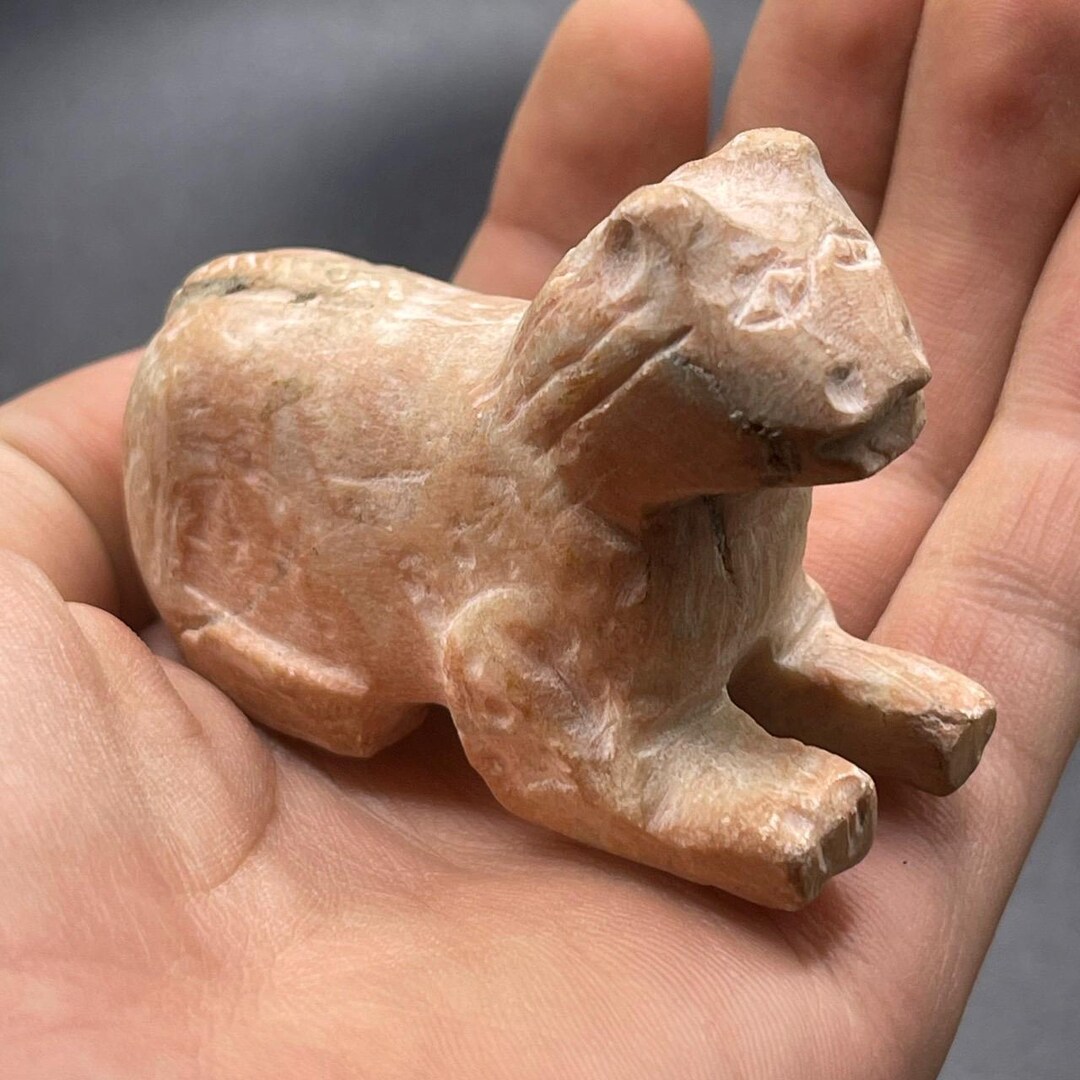 Ancient Near Eastern Bactrian Stone Carved Wild Animal Figure Statue - Etsy