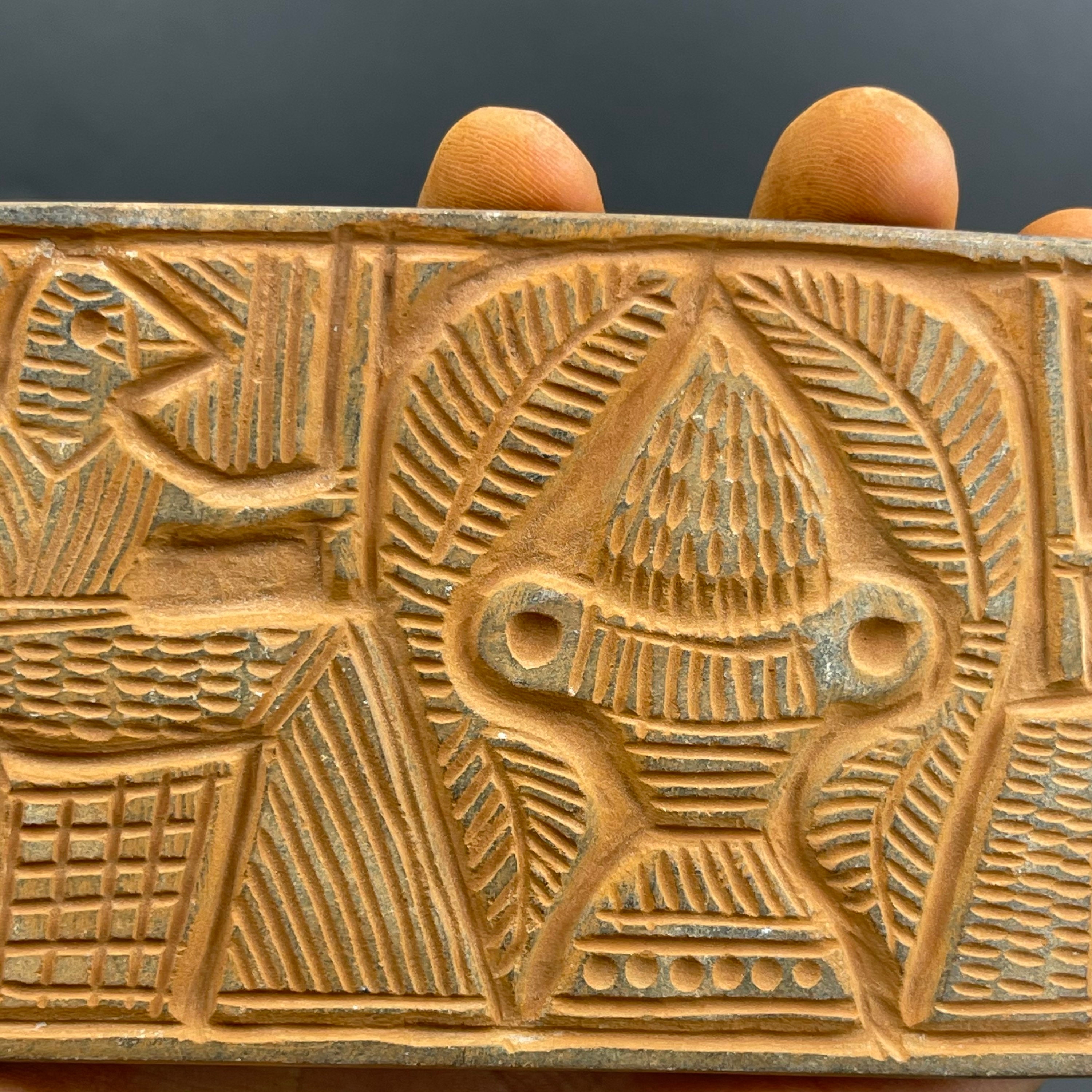 Ancient Near Eastern Stone Carving Historical Antique Intaglio Big ...