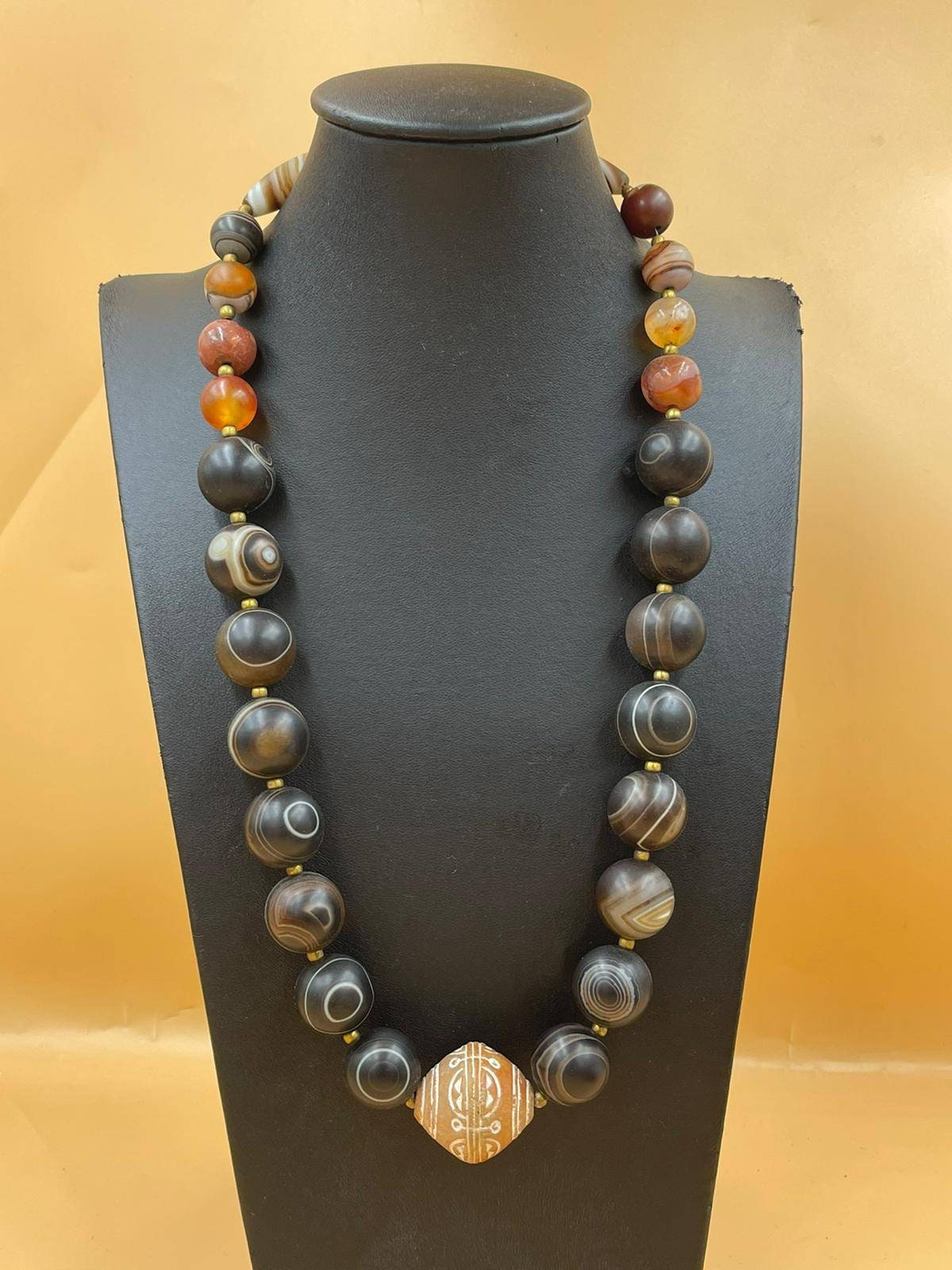 Wonderful Authentic Antique Old Suleimani Haqiq Stone Ancient | Etsy