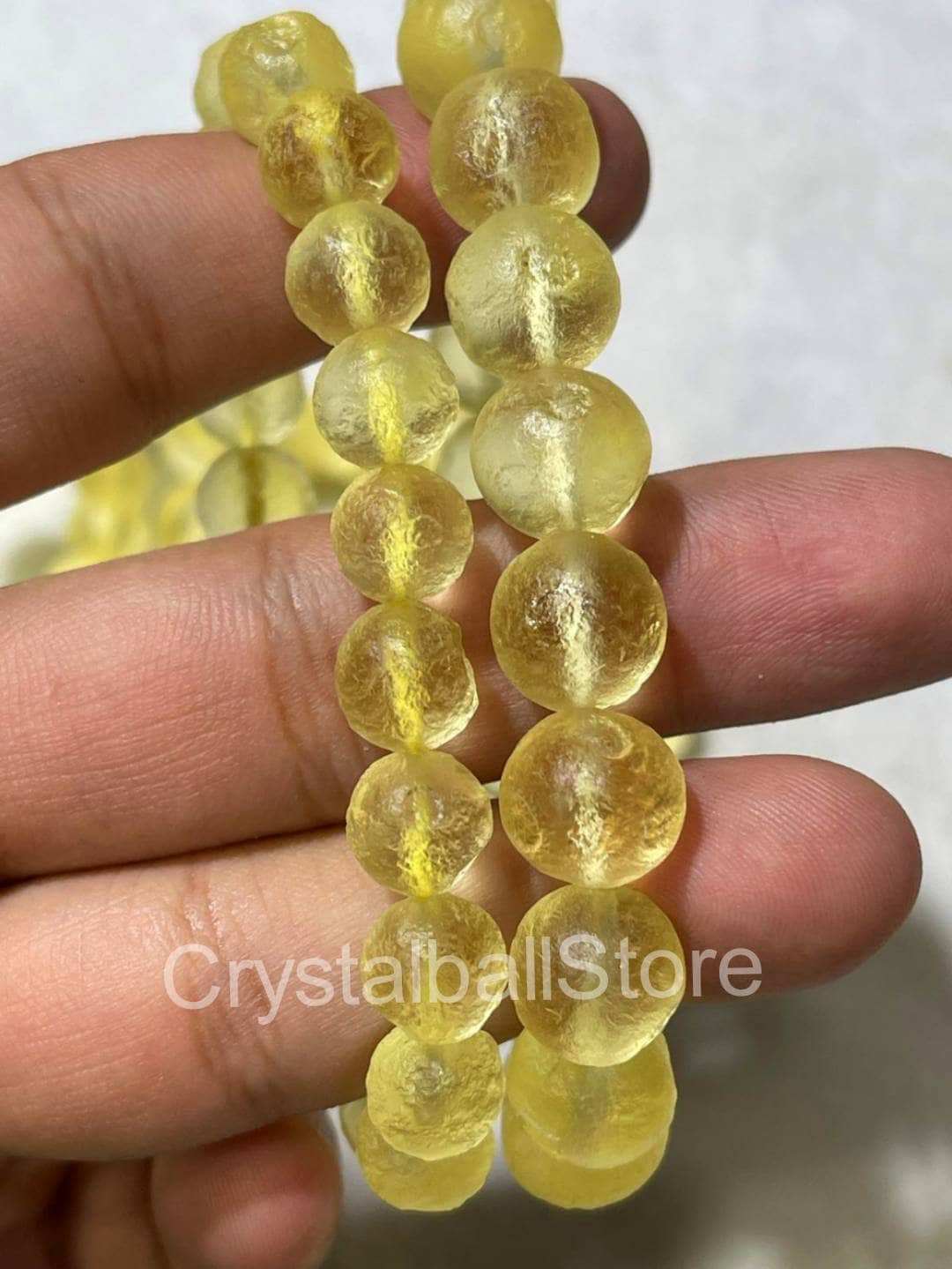 Libyan Desert Glass 8mm10mm12mm Genuine Libyan Desert - Etsy