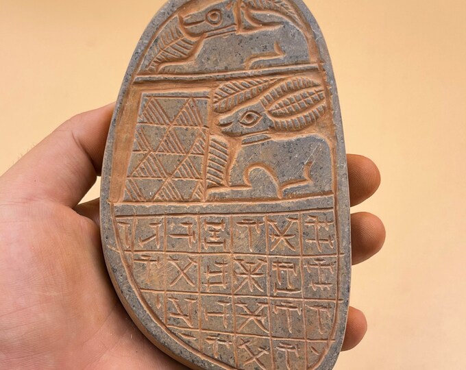Extremely Rare Ancient Near Eastern Stone Tablet With Early Form of ...