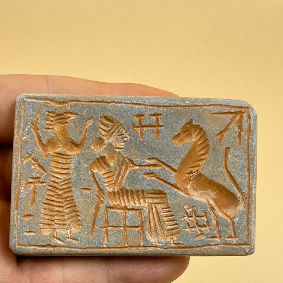 Ancient Near Eastern Antique Stone Sumerian Mesopotamia Civilization ...