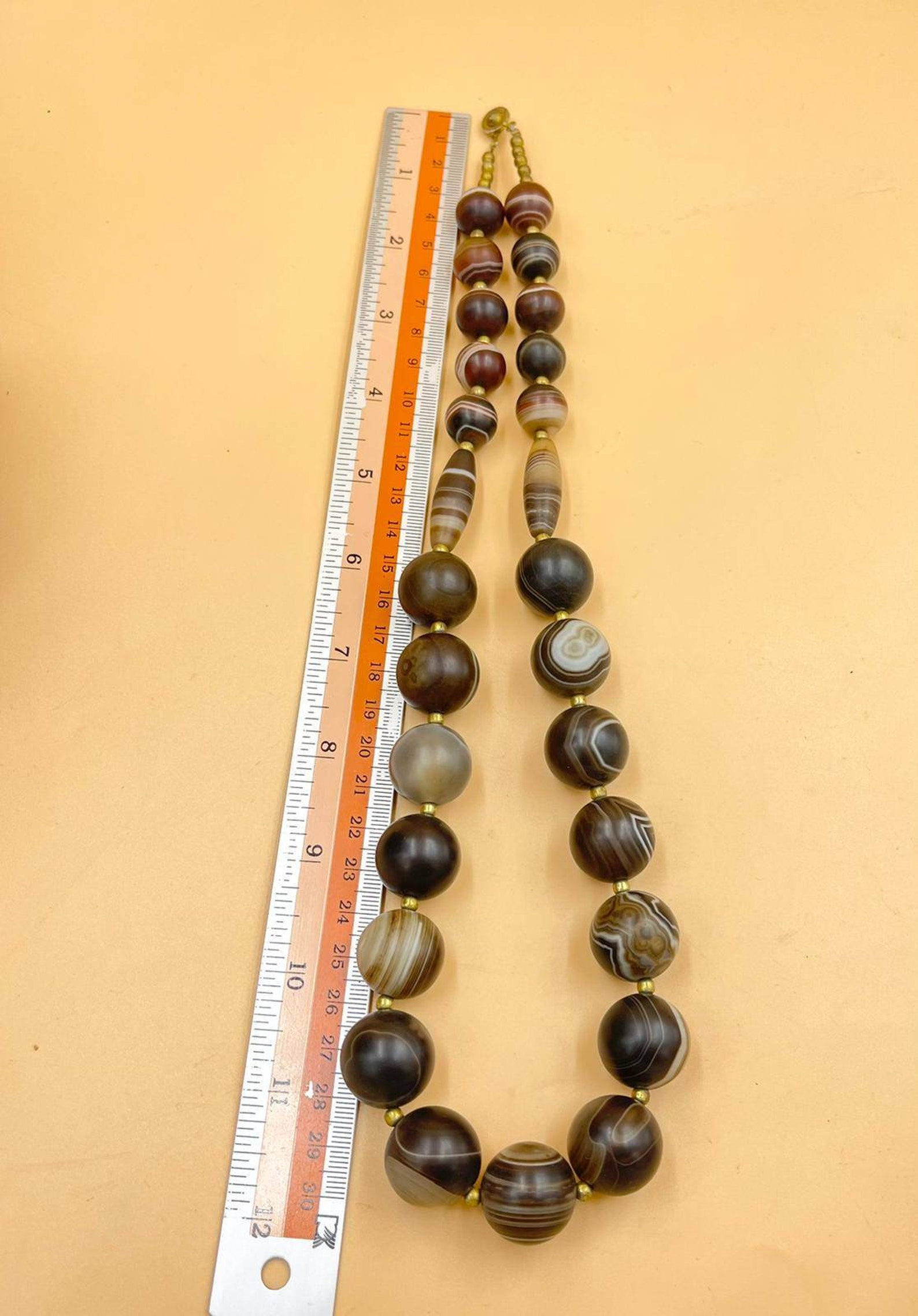 Authentic Antique Old Suleimani Haqiq Stone Ancient Eye Banded - Etsy UK