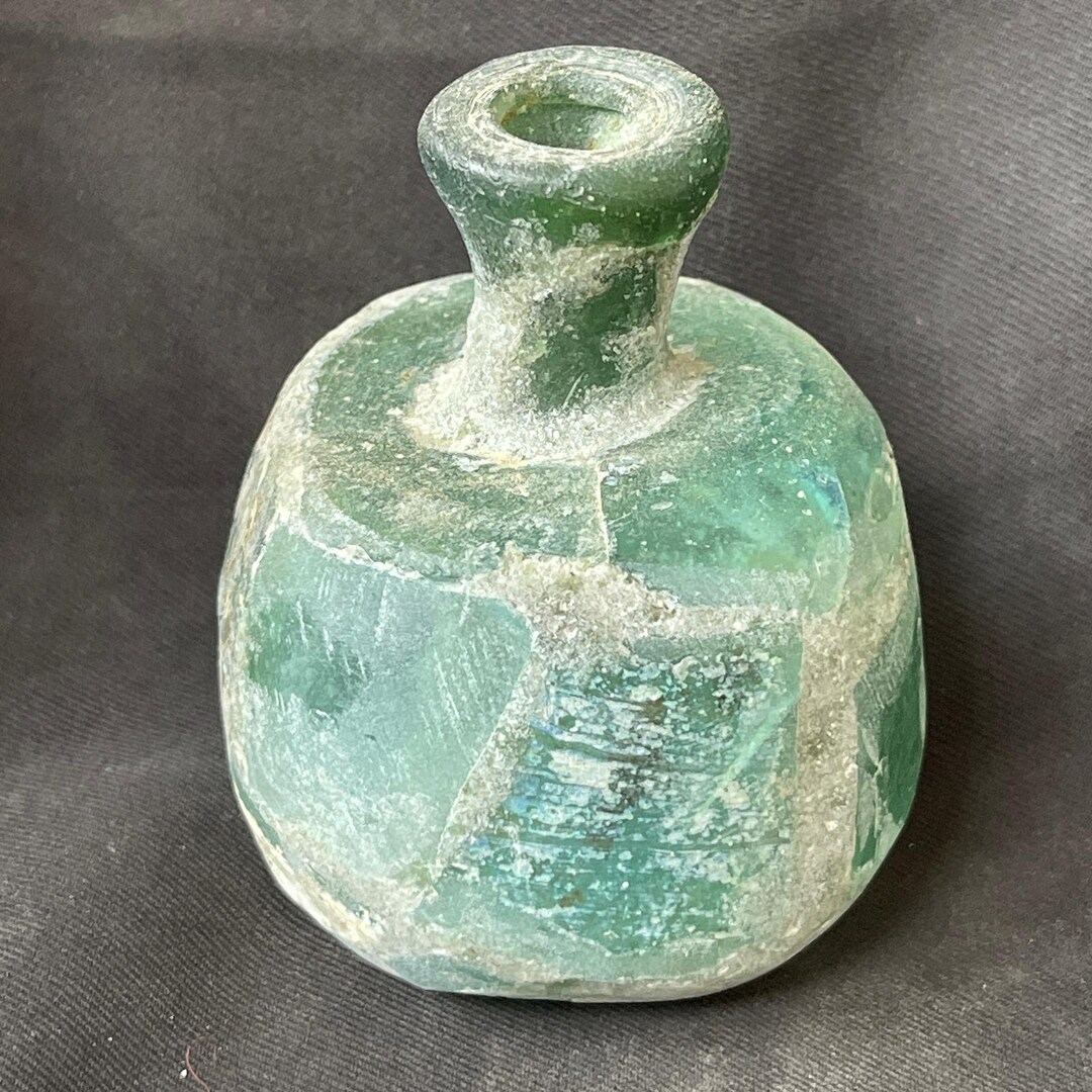 Very Beautiful Ancient Roman Glass Bottle in Good Condition - Etsy