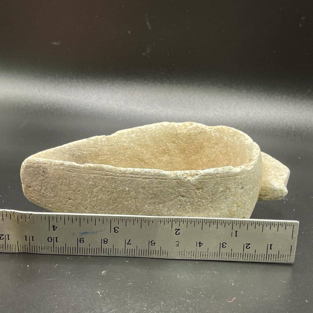 Unique Ancient Near Eastern Chlorite Stone Carved Vessel Very | Etsy