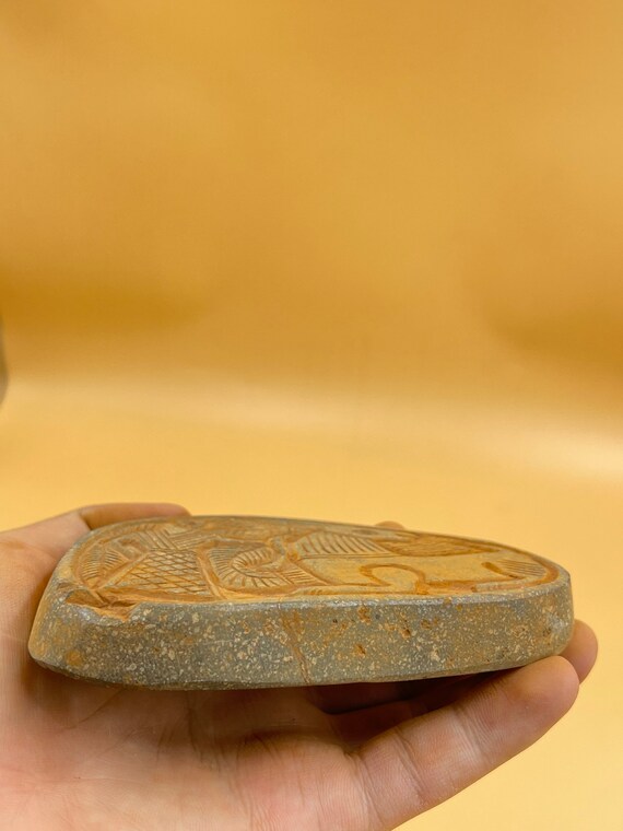 Unique Ancient Near Eastern stone mythical historic t… - Gem