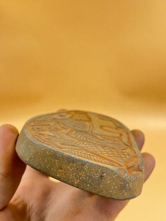 Unique Ancient Near Eastern stone mythical historic t… - Gem