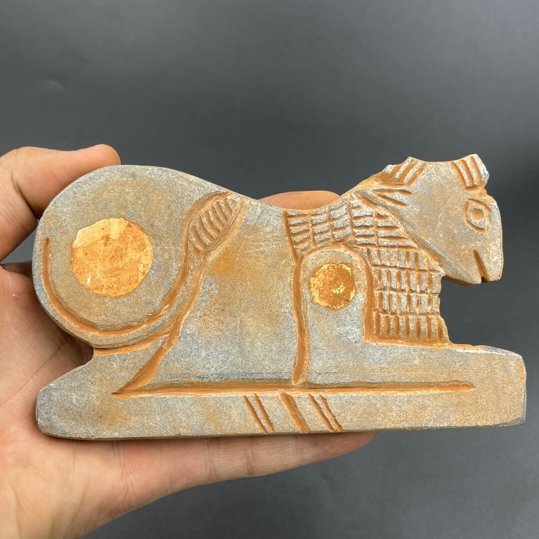 Unique Ancient Near Eastern Impressive Large Bactrian Chlorite Stone ...