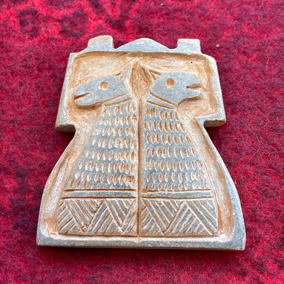 Wonderful Ancient Stone Carved Animals Intaglio Pendant Tile - Etsy