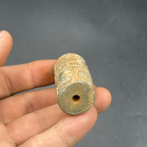 Circa 250BC Ancient Near Eastern Old Rare Stone Cylinder Seal Stamp ...