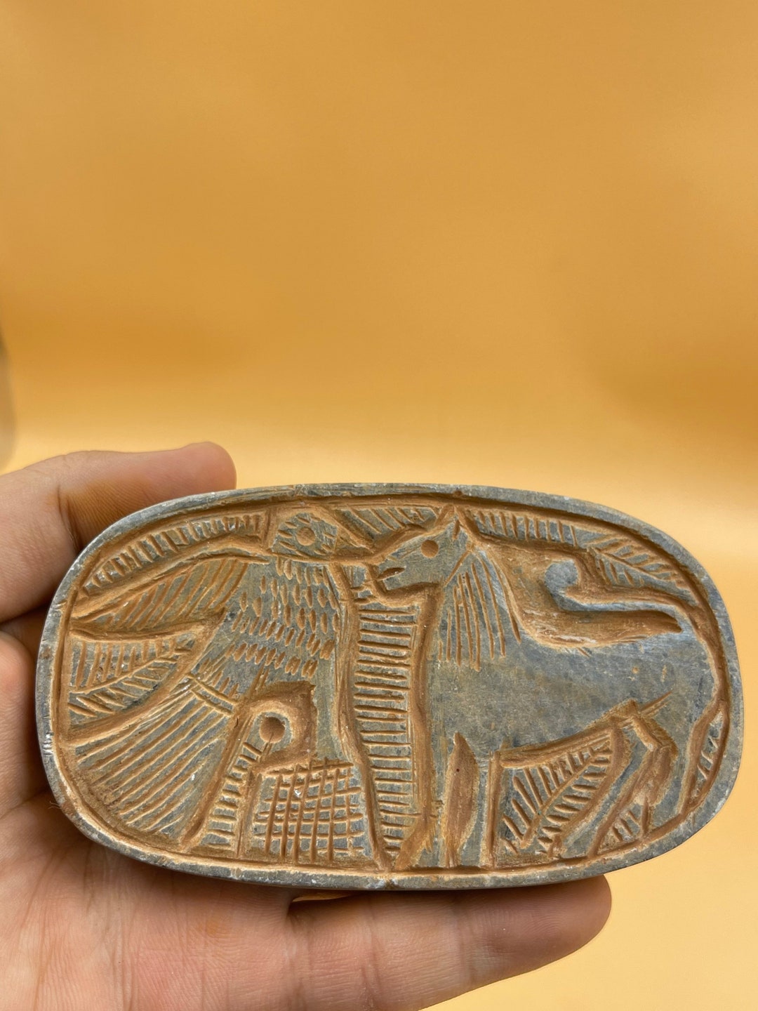 Unique Ancient Near Eastern Stone Animal and Bird Engravings Intaglio ...