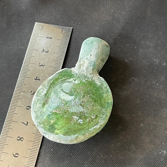 Unique Old Ancient Roman glass rare AMPHORA vase - Gem