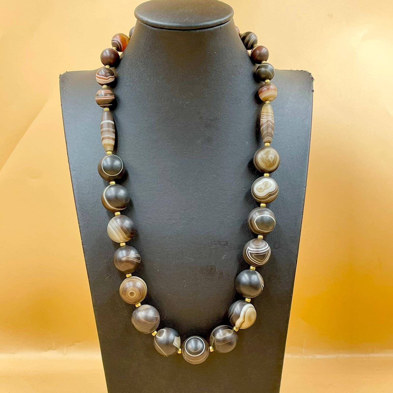 Authentic Antique Old Suleimani Haqiq Stone Ancient Eye Banded - Etsy UK