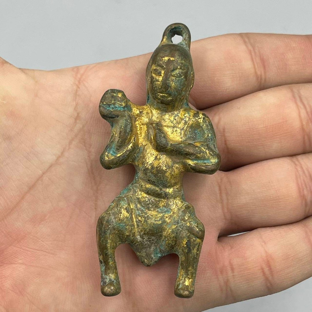 Wonderful Ancient Roman Gold Gilded Bronze Warrior Statue - Etsy