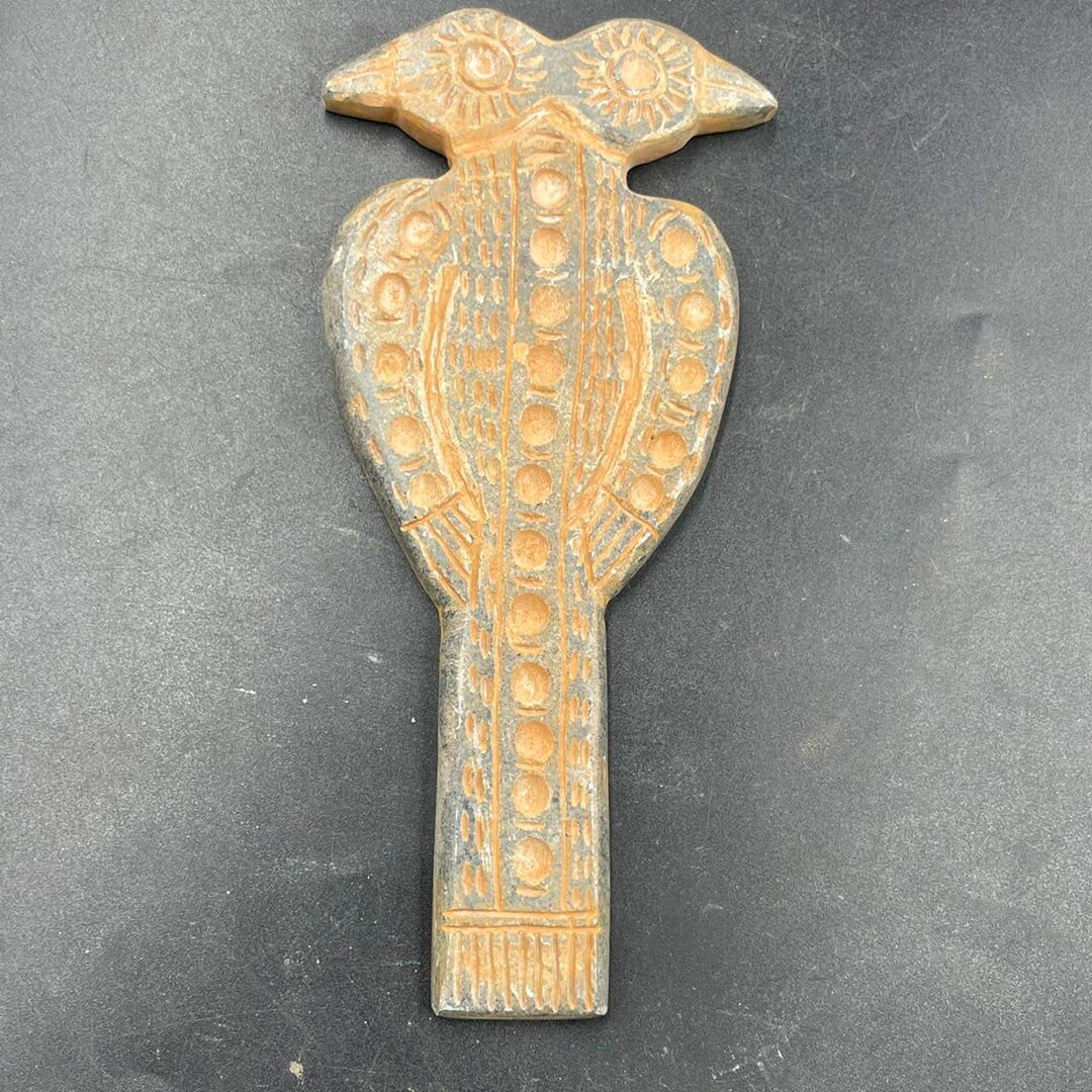 Wonderfulancient Jiroft Civilization Cholorite Stone Figure of Mystical ...