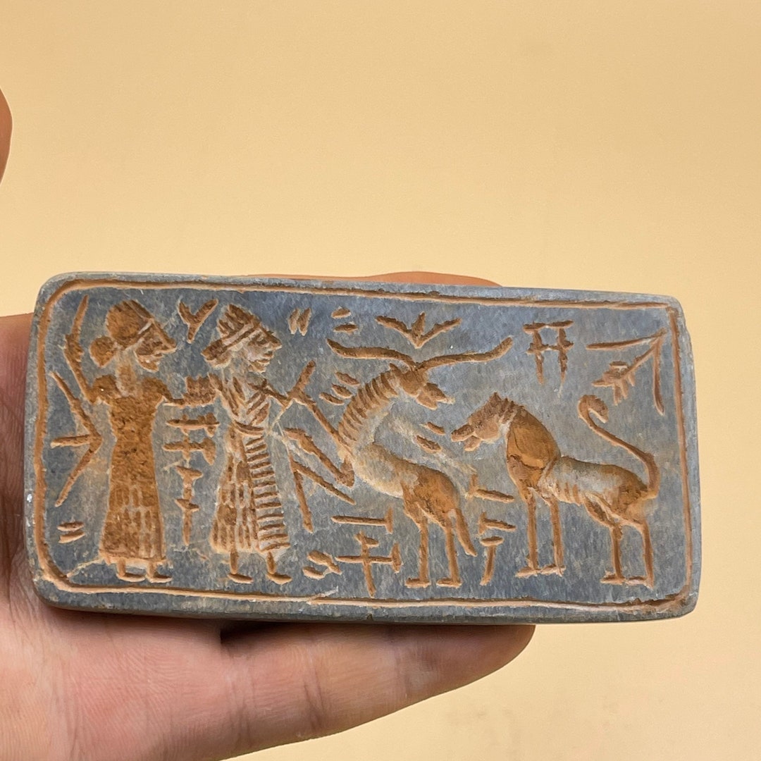 Ancient Near Eastern Antique Stone Sumerian Mesopotamia Civilization ...