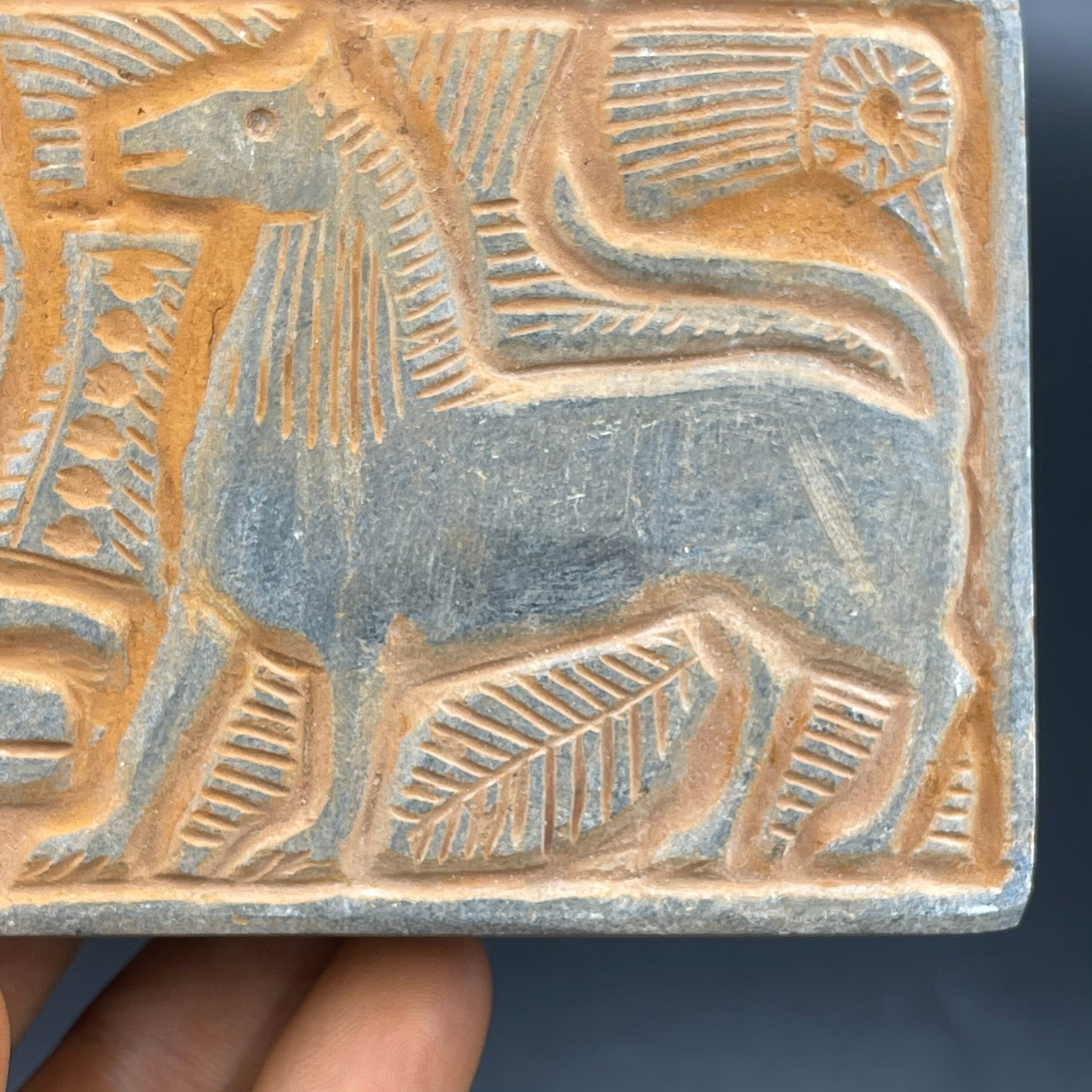 Unique Ancient Near Eastern Civilization Mesopotamia Old Stone Carving ...