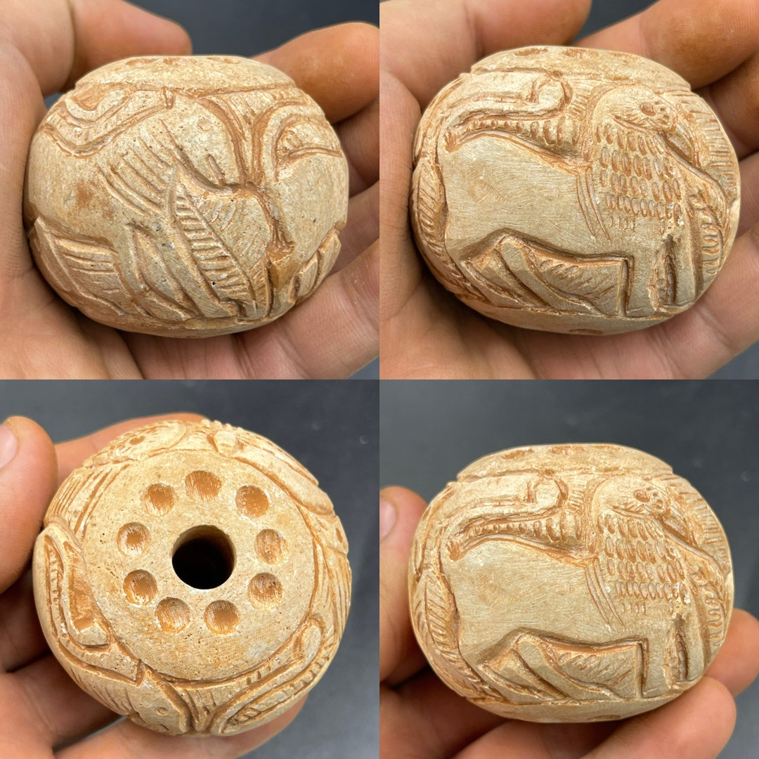 A Historical Sumerian Civilization Near Eastern Stone Ball Big Bead ...