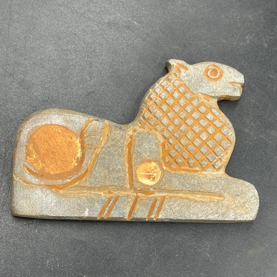 Unique Ancient Jiroft Civilization Cholorite Stone Figure of Mystical ...